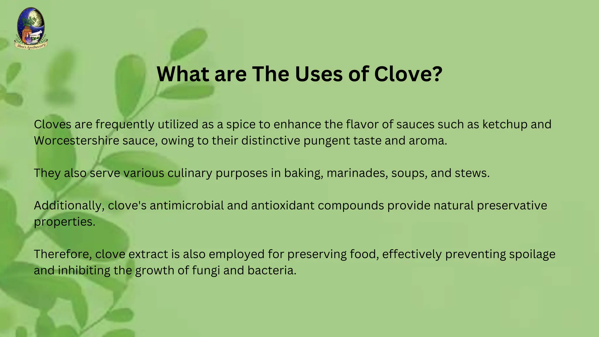 Benefits and Side Effects of Clove Extract | PPT