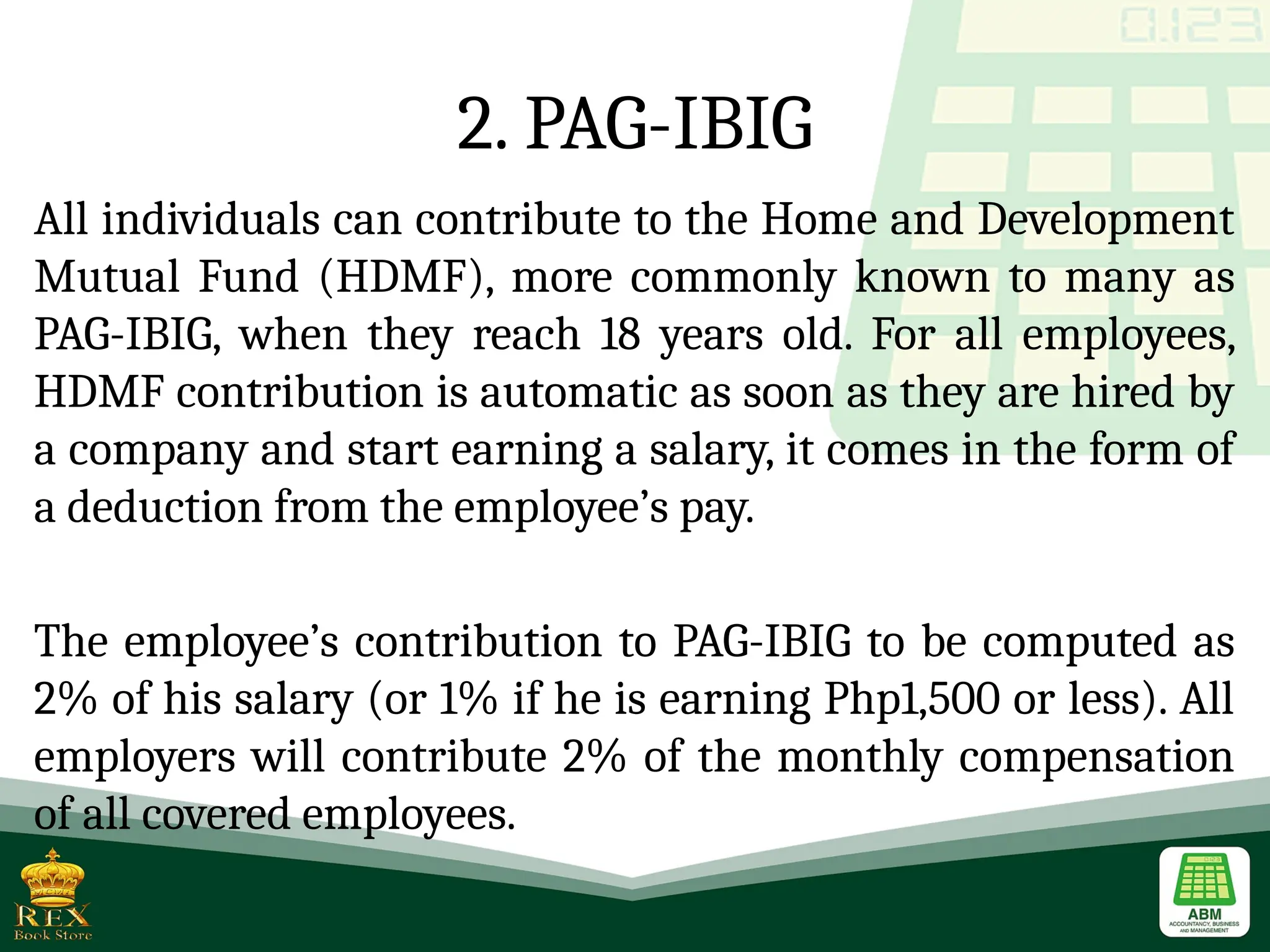 BENEFITS AND STANDARD DEDUCTIONS_Grade11Senior High | PPTX