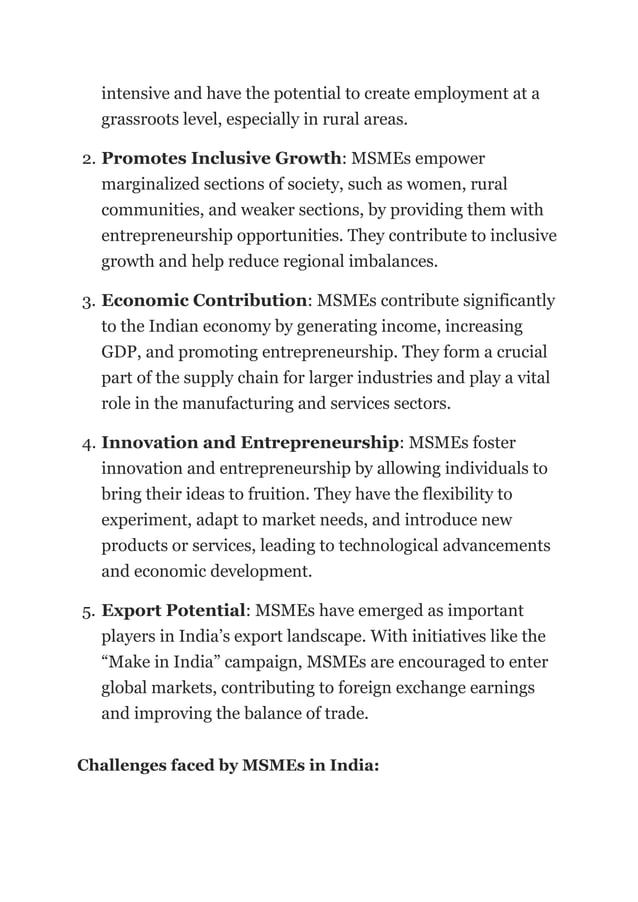Benefits & challenges of MSME in India.pdf
