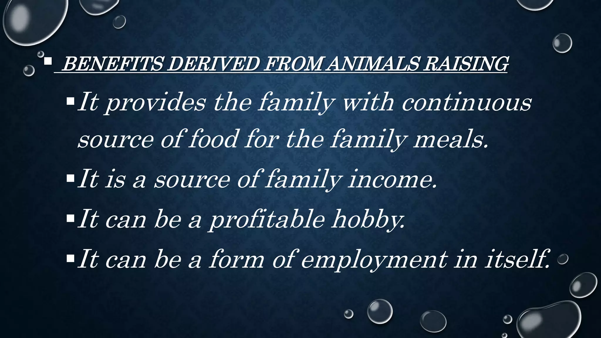 Benefits Derived from Animal Raising EPP 5.pptx