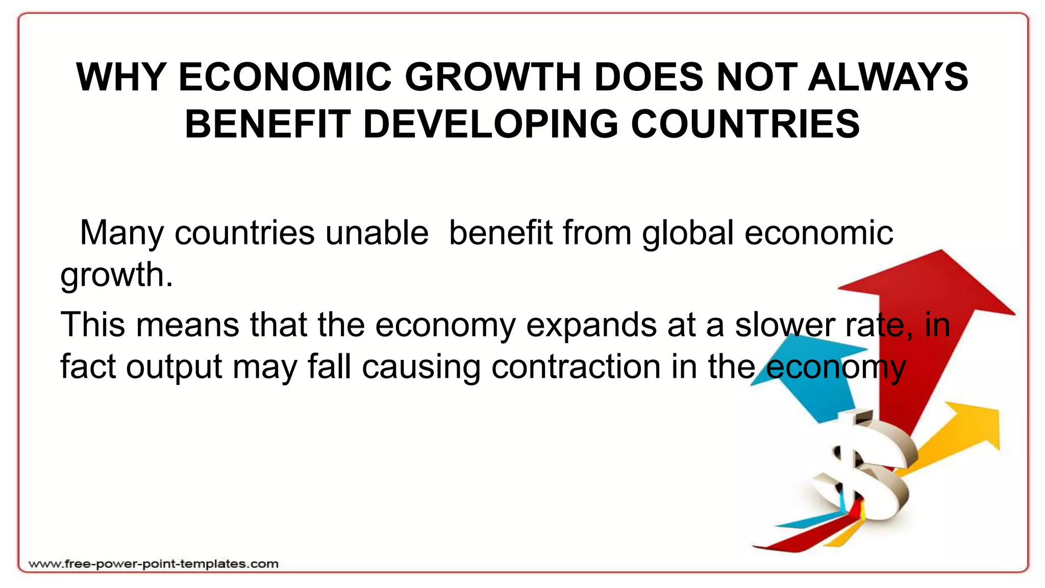 Benefits developing country | PPT