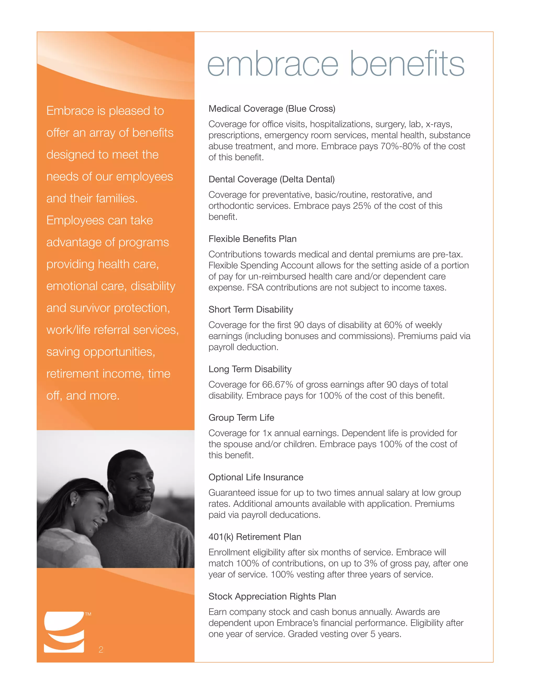 Embrace the Benefits | PDF