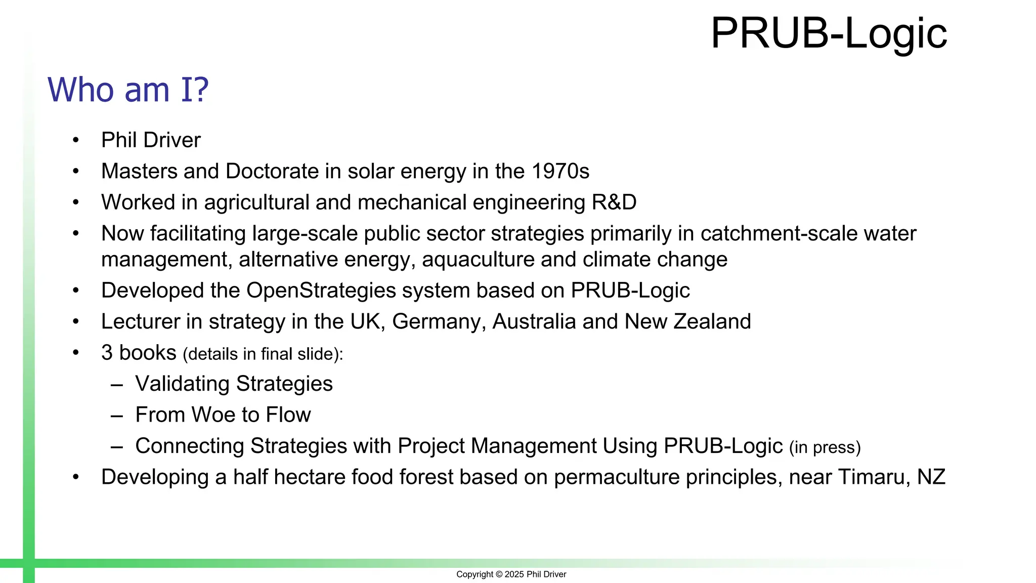 Benefits Facilitation using PRUB-Logic, 1 December 2025 | PDF