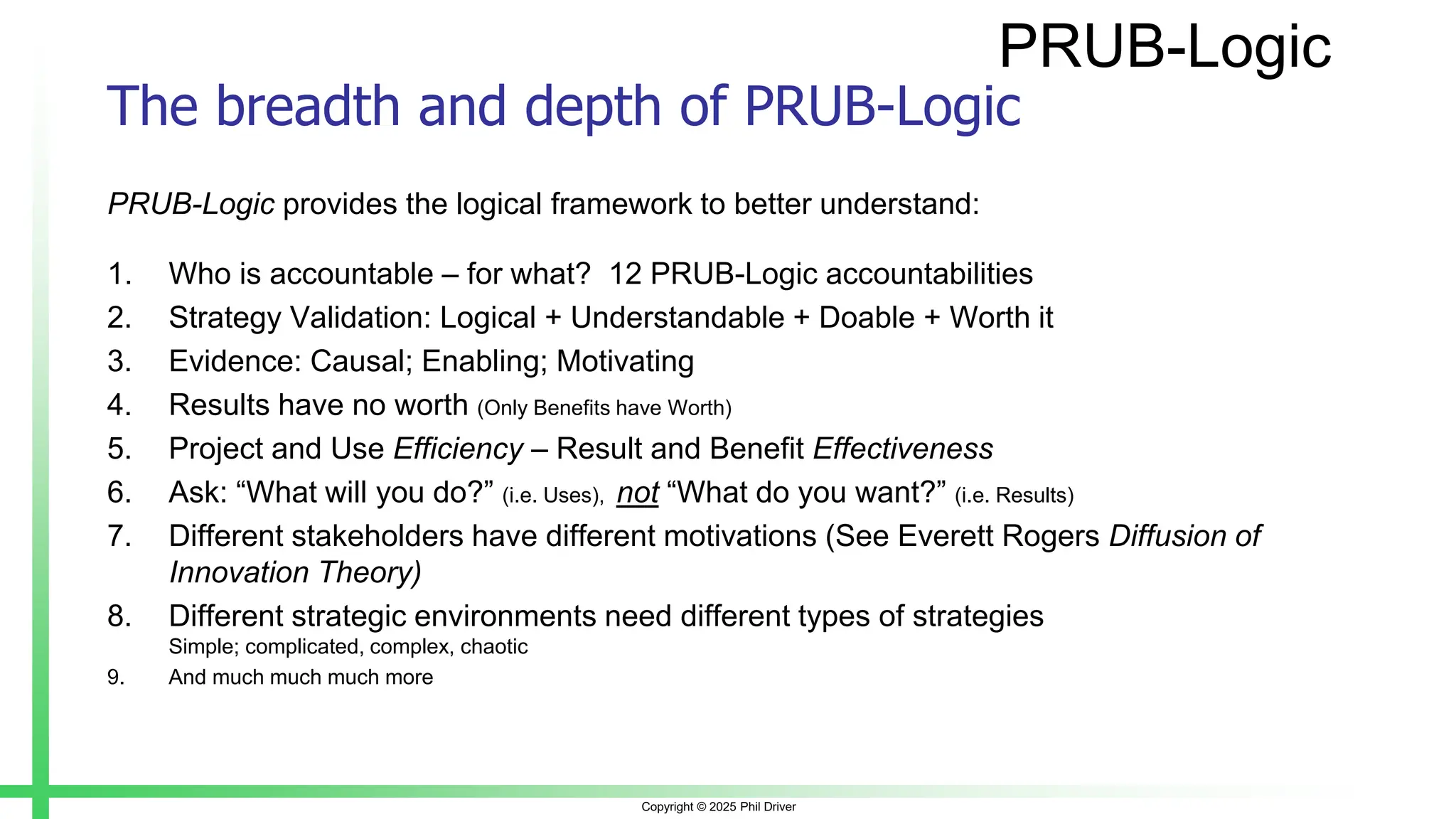 Benefits Facilitation using PRUB-Logic, 1 December 2025 | PDF