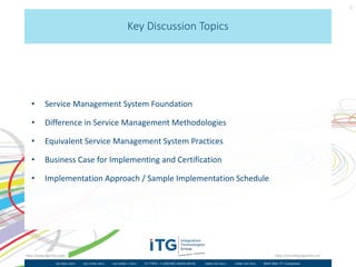 Benefits of Integrating ISO and CMMI Service Management System ...