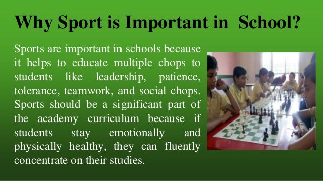 Benefits & importance of sports in school (1) | PPTX