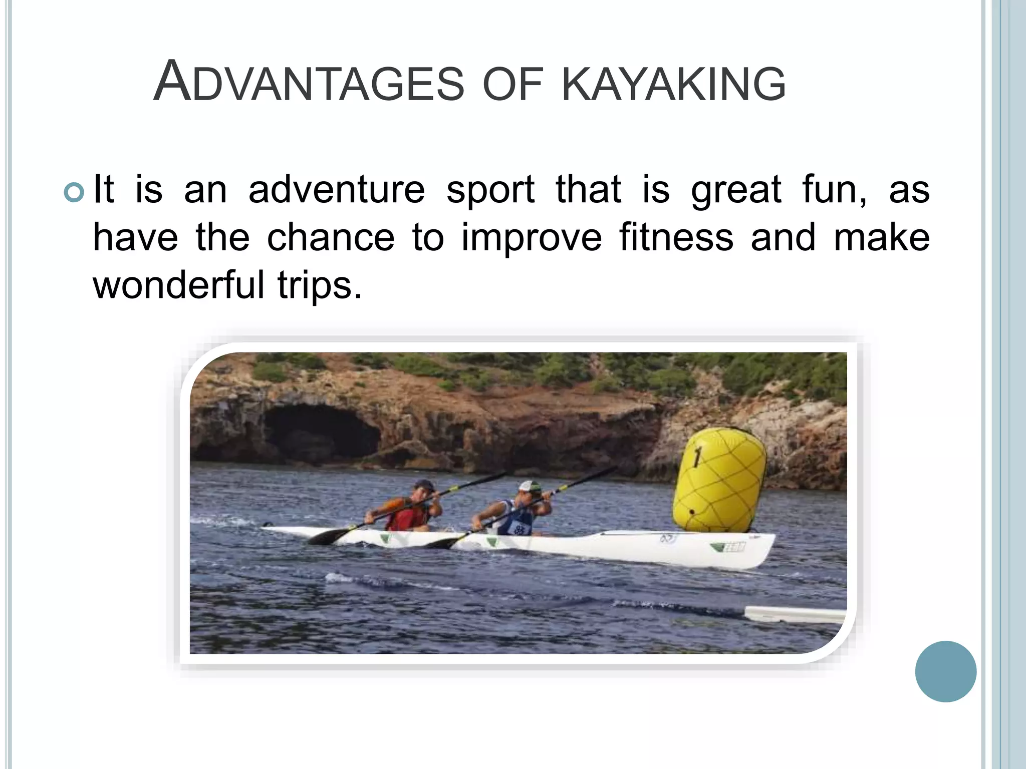 Benefits kayaking | PPTX