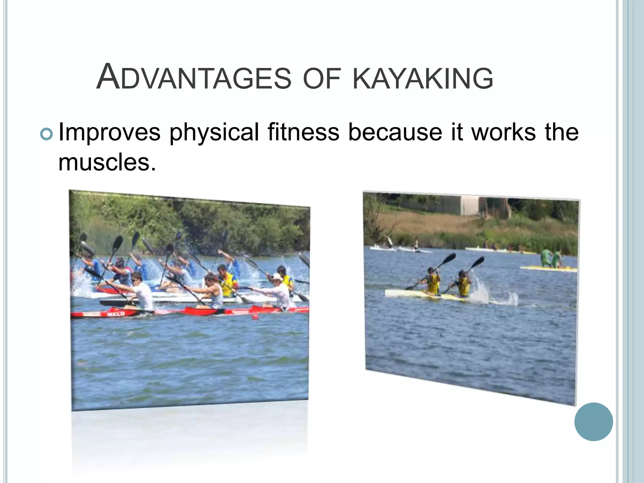 Benefits kayaking | PPTX
