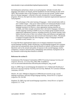 Benefits of Language Learning | PDF