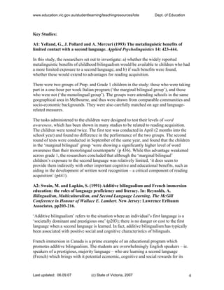 Benefits of Language Learning | PDF