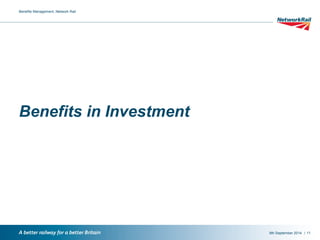 Network rail - Benefits Management | PPT