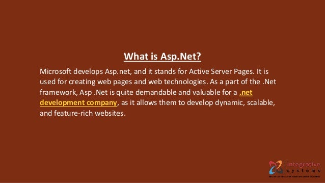 Benefits of .Net Framework for Web Application Development.pptx