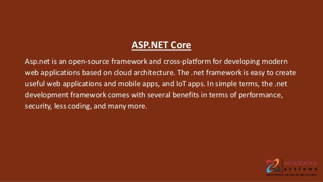 Benefits of .Net Framework for Web Application Development.pptx