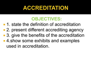 Benefits of accreditation | PPTX