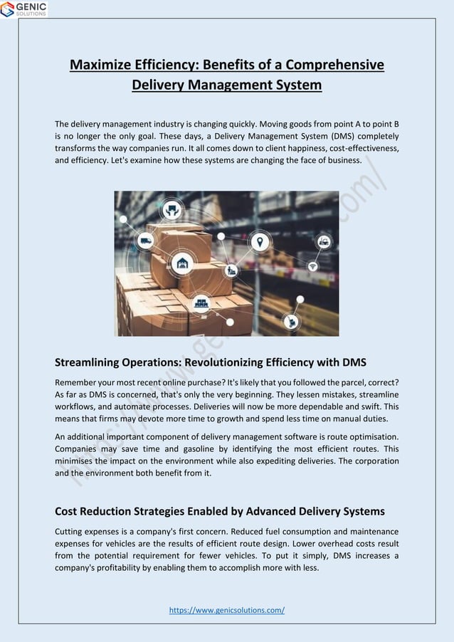 Benefits of a Comprehensive Delivery Management System.pdf