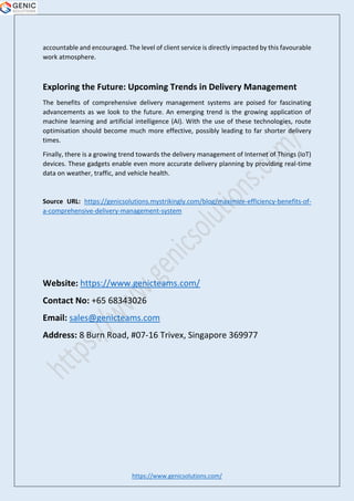 Benefits of a Comprehensive Delivery Management System.pdf