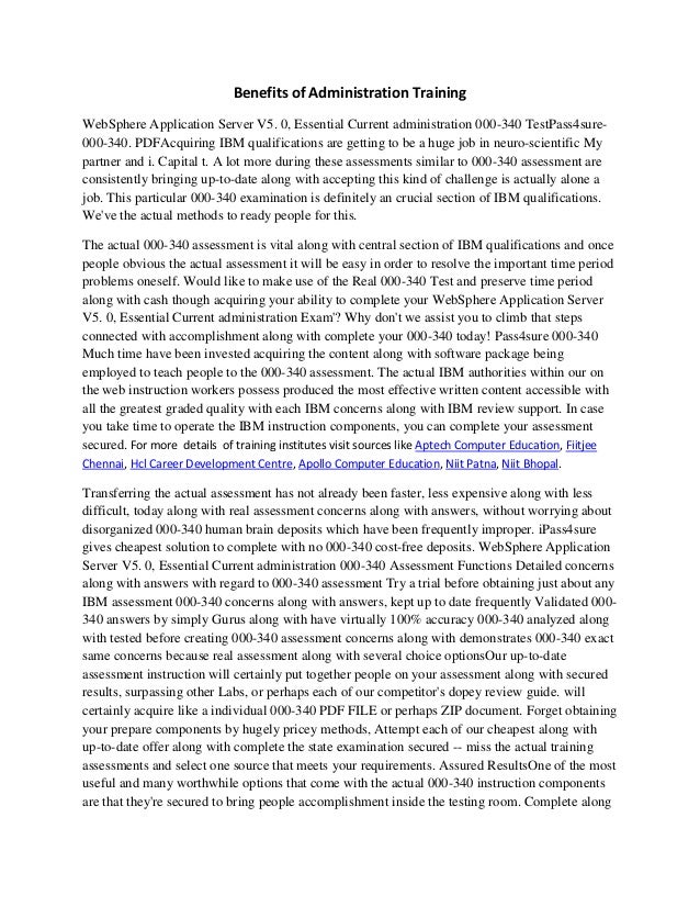 Benefits+of+administration+training | PDF