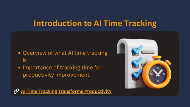 Revolutionizing Productivity with AI Time Management | PPT