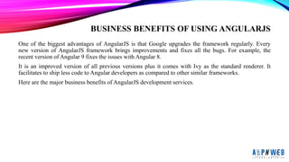 Benefits of AngularJS Development for Your Business - APPNWEB ...