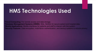 Benefits of an HMS - Hospital Management System.pptx