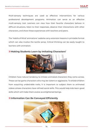 Benefits of Animation in Education | PDF