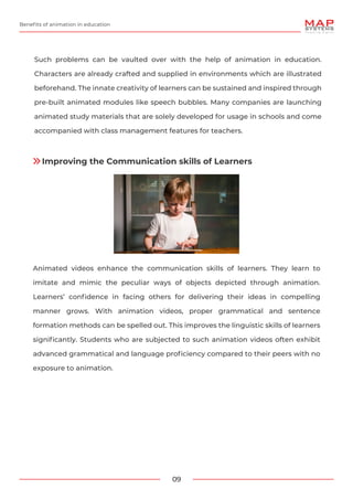 Benefits of Animation in Education | PDF