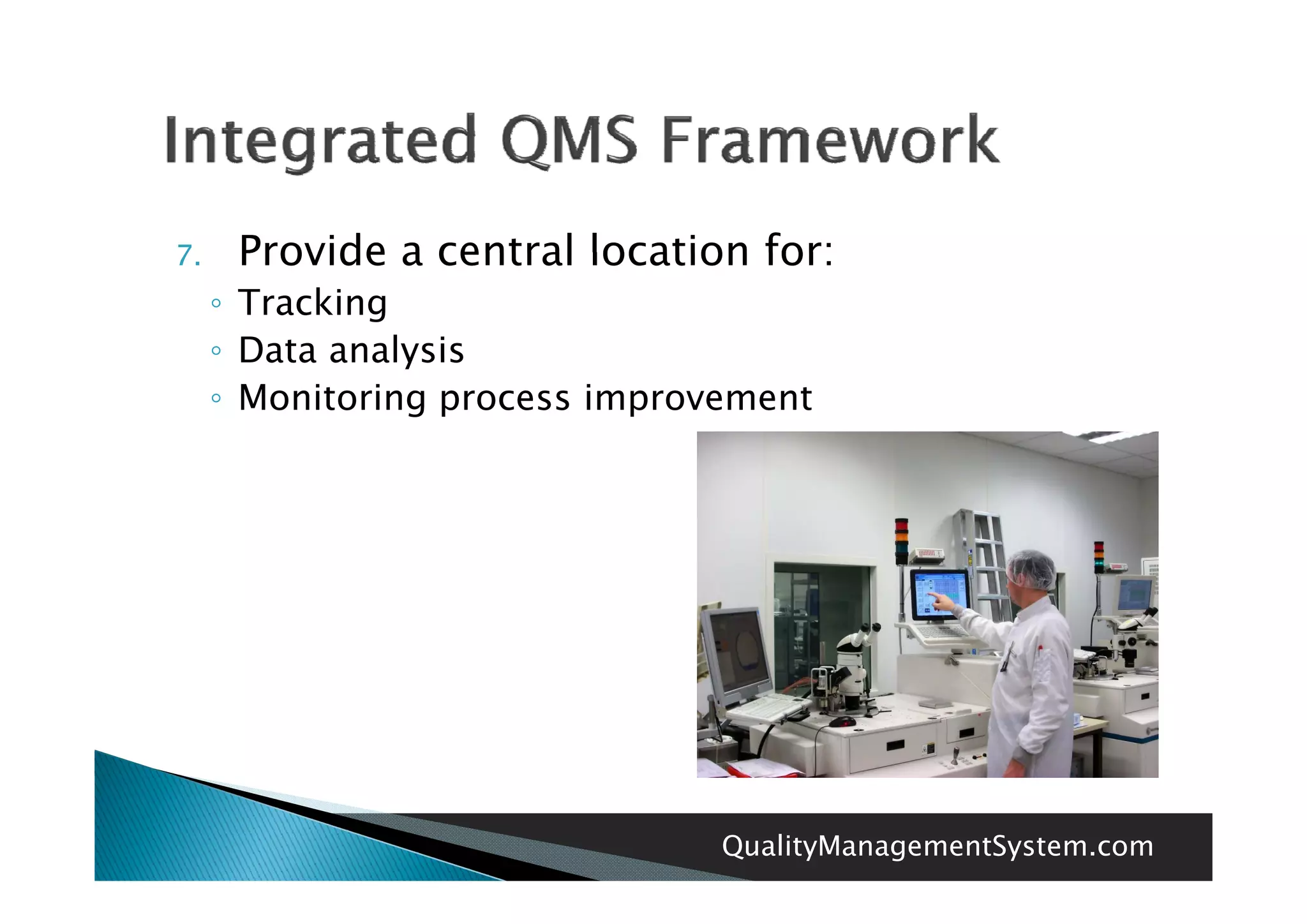 Benefits of an integrated quality system | PDF