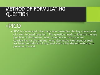 Benefits of asking right question | PPTX