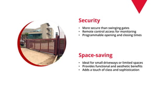 Benefits of Automatic Sliding Gates | PPT