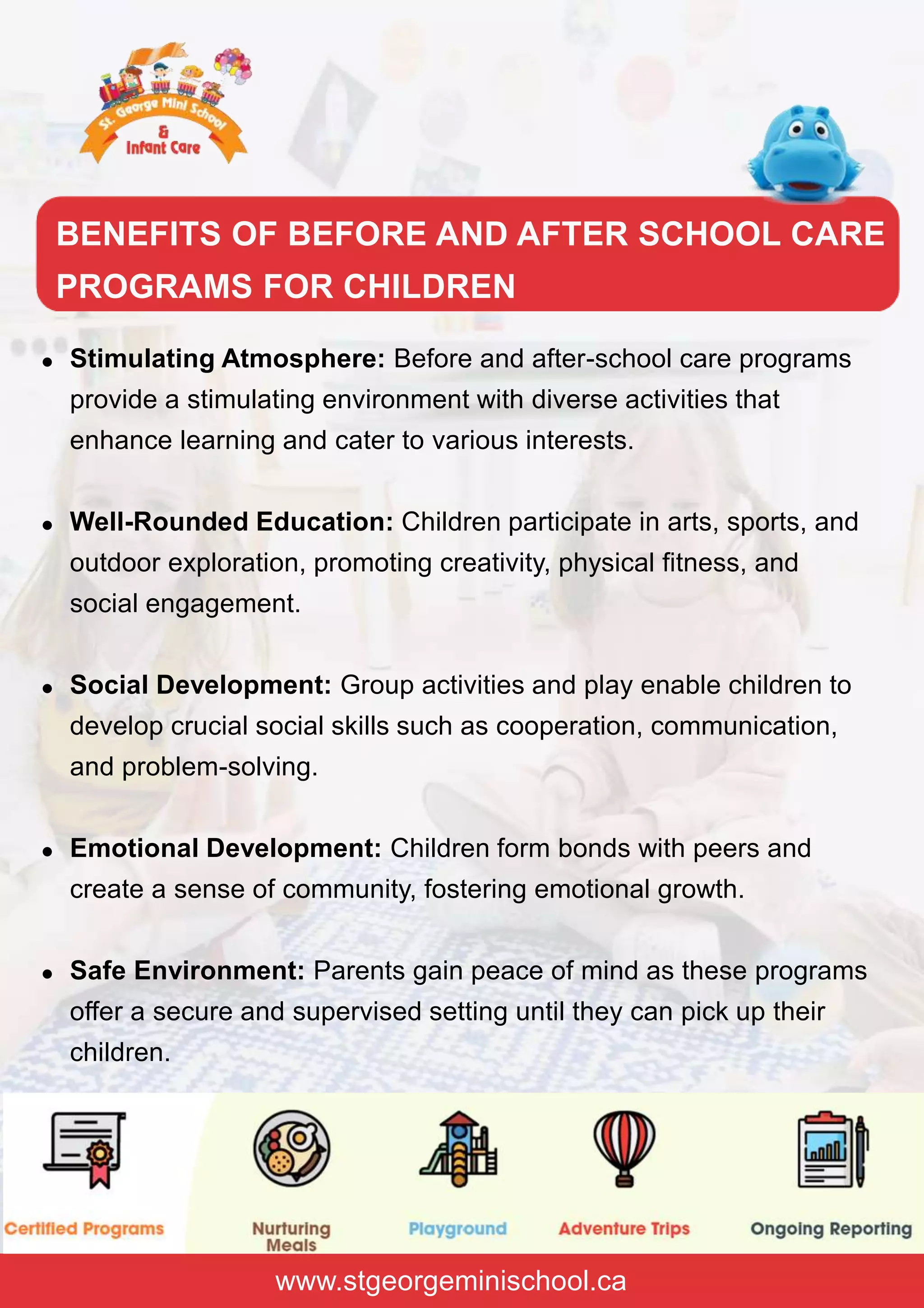 Benefits of Before and After School Care Programs for Children | PPTX ...