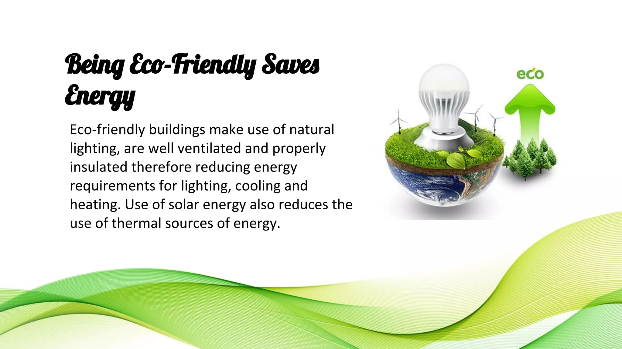 Benefits of being eco friendly | PDF