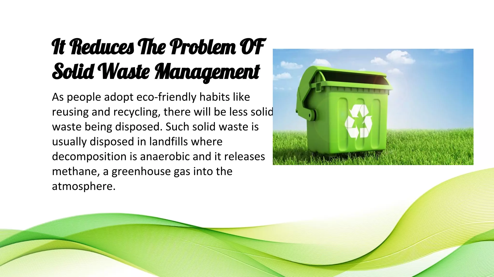 Benefits of being eco friendly | PDF