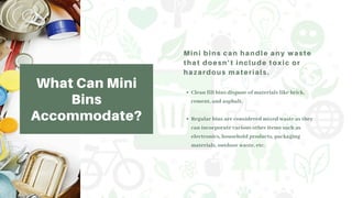 Benefits of bin rental | PDF