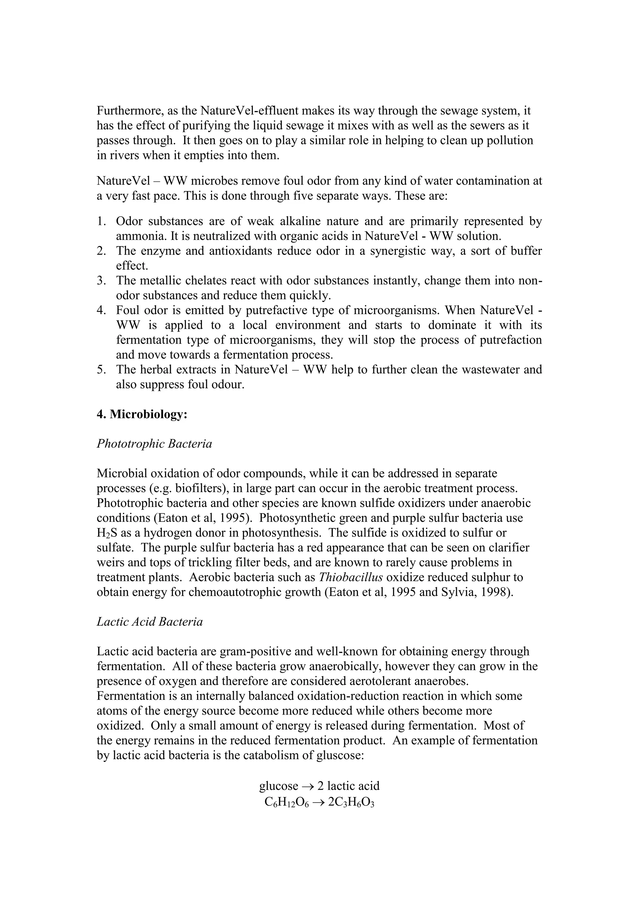 Benefits of bioaugmentation | DOCX