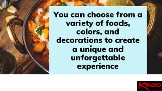 Benefits of Buffet Catering Services for Your Event | PDF