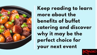 Benefits of Buffet Catering Services for Your Event | PDF