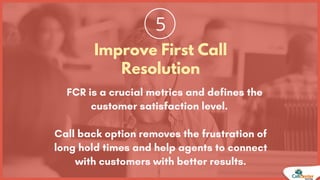 Benefits of Call Back For Your Call Center | PDF
