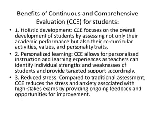 Benefits of CCE to Students and Teachers.pptx