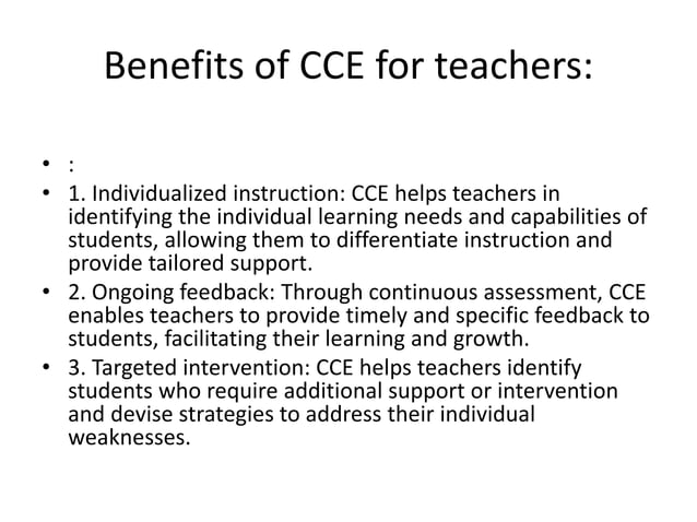 Benefits of CCE to Students and Teachers.pptx