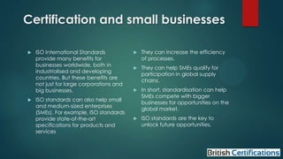 Benefits of ISO Certification | PPTX