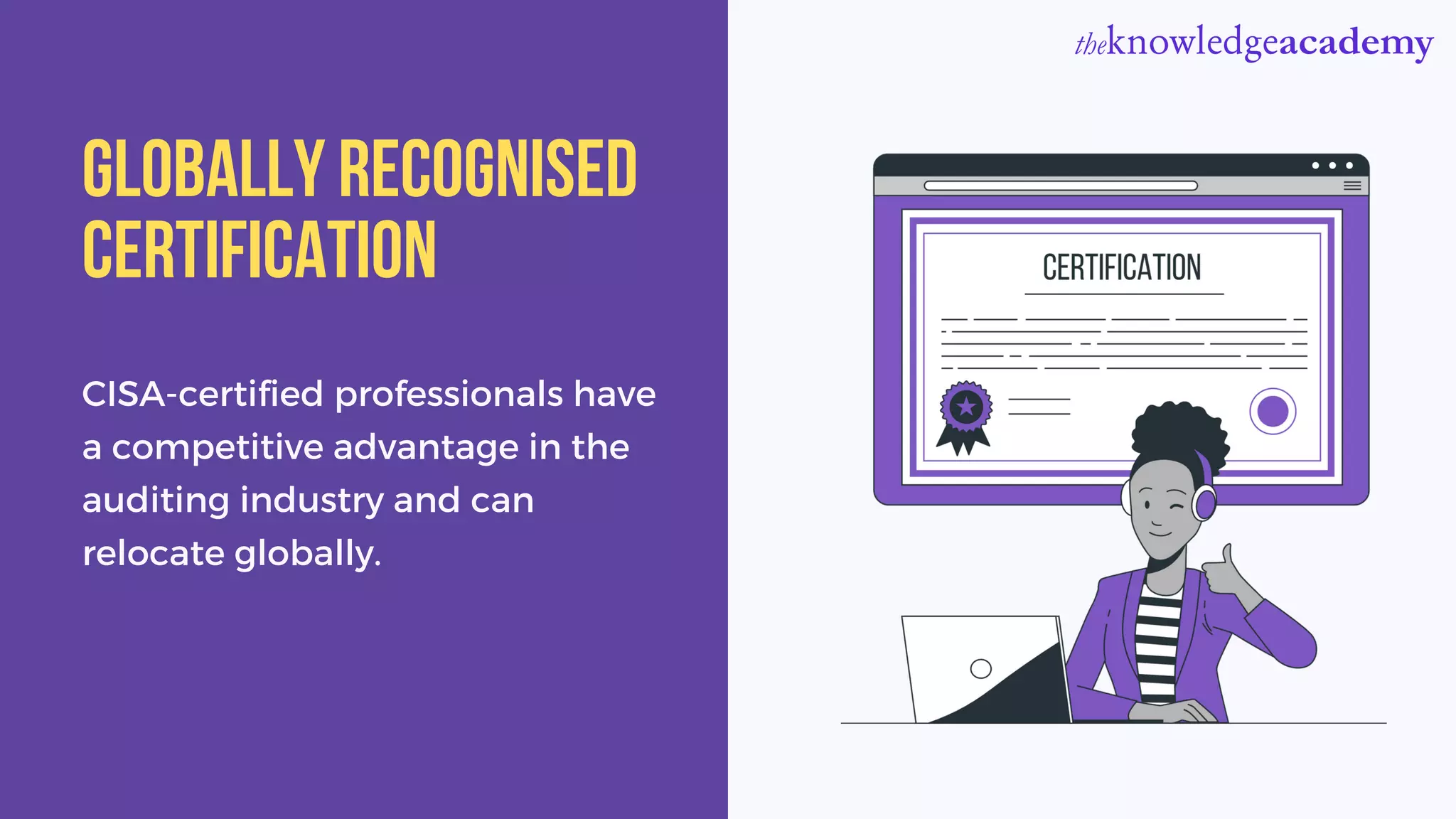 Benefits of CISA Certification | The Knowledge Academy | PDF