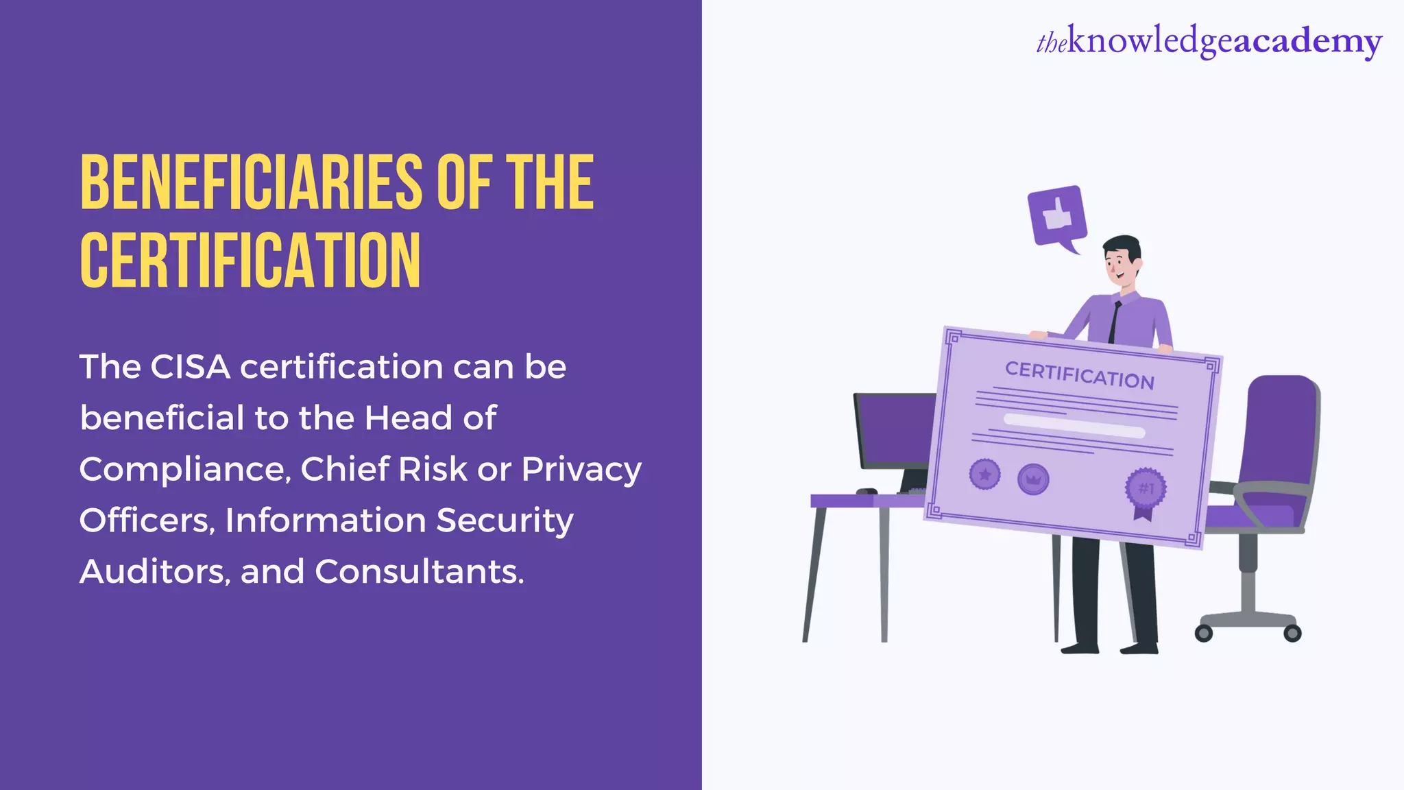 Benefits of CISA Certification | The Knowledge Academy | PDF