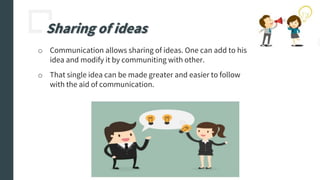 Benefits of communication | PPTX