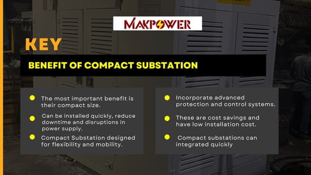 Benefits of Compact Sub-Station Manufacturer | PDF