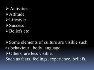 comparing and contrasting various cultural aspects | PPTX