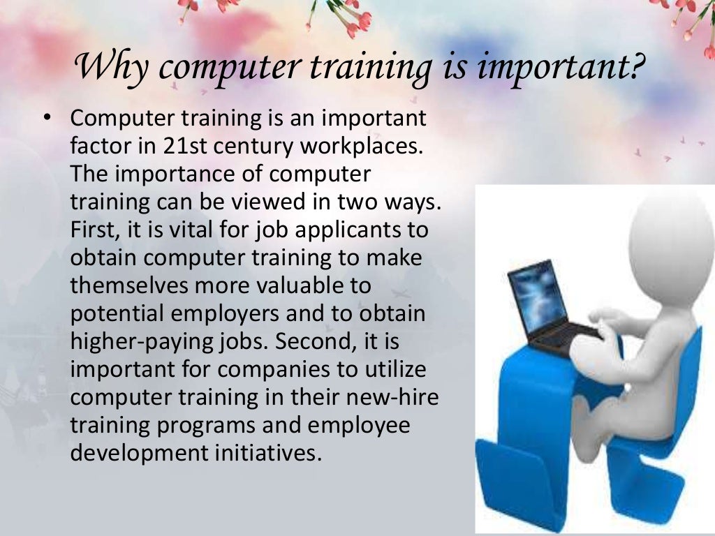 Benefits of computer training
