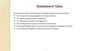 Benefits of Containers, Microservices and Containerized Microservices | PPT