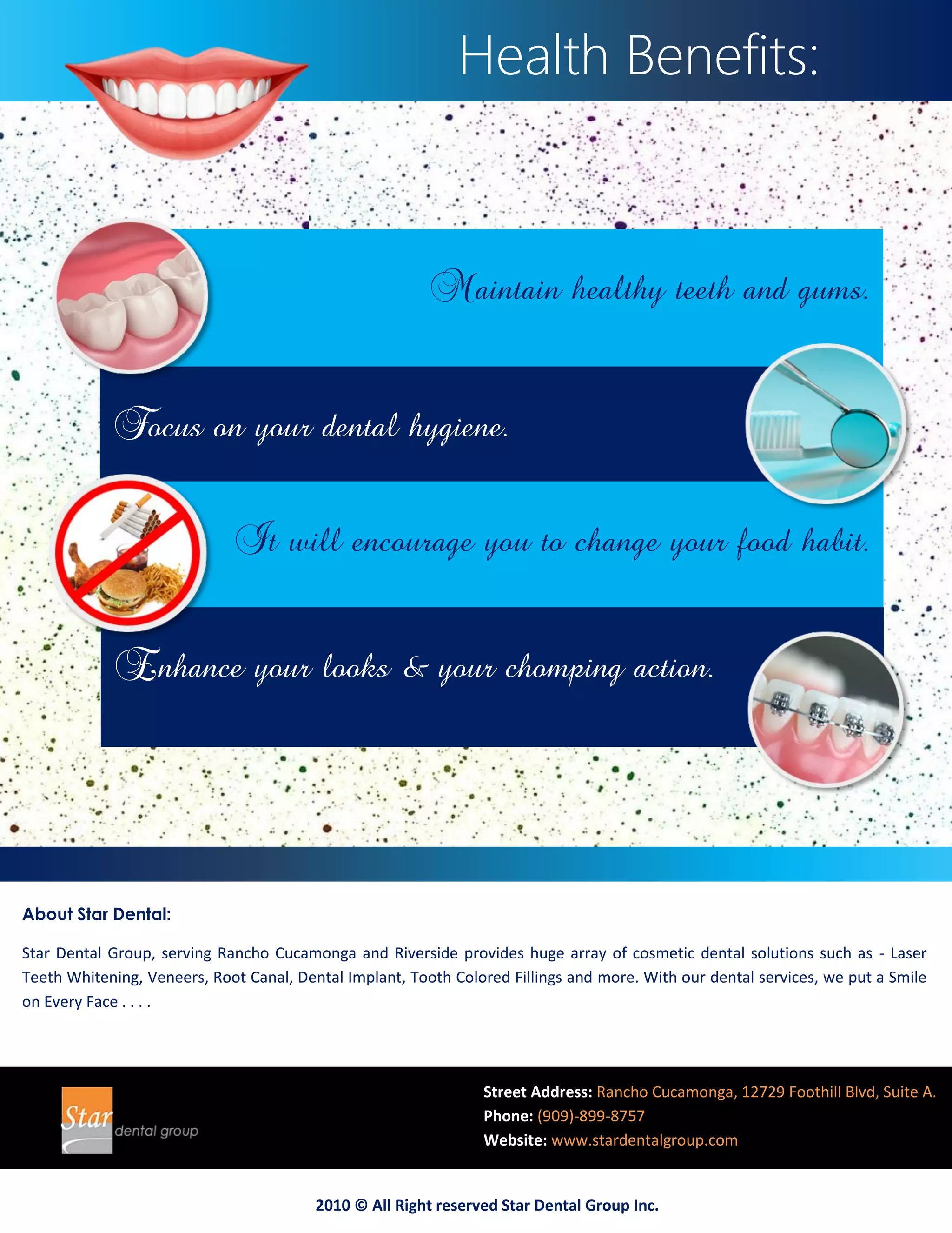 Benefits of cosmetic dentistry | PDF