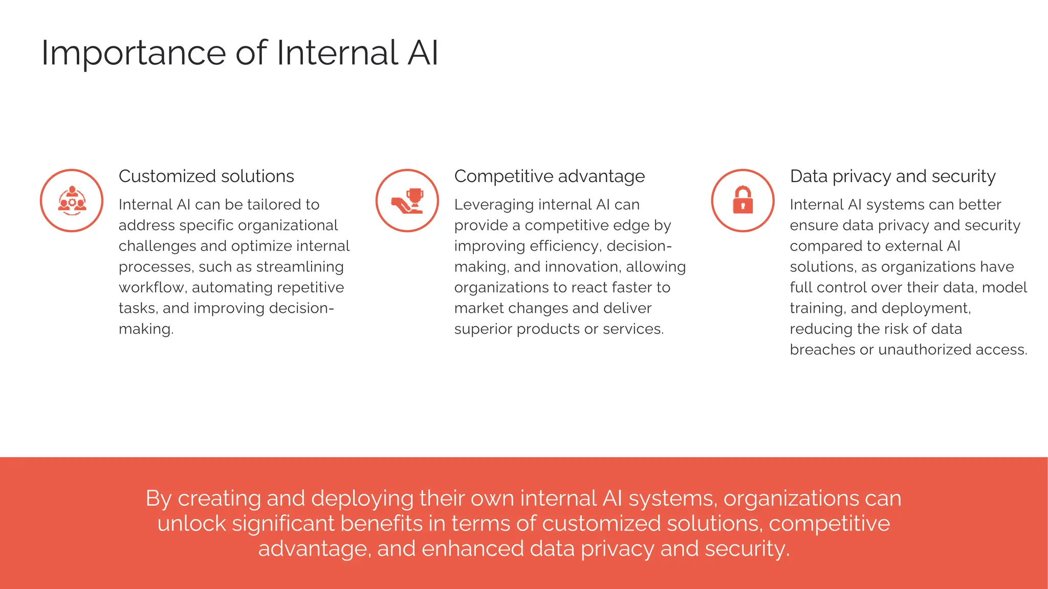 Benefits of Creating Your Own Internal AI as Part of a Center of Excellence.pptx | Business ...