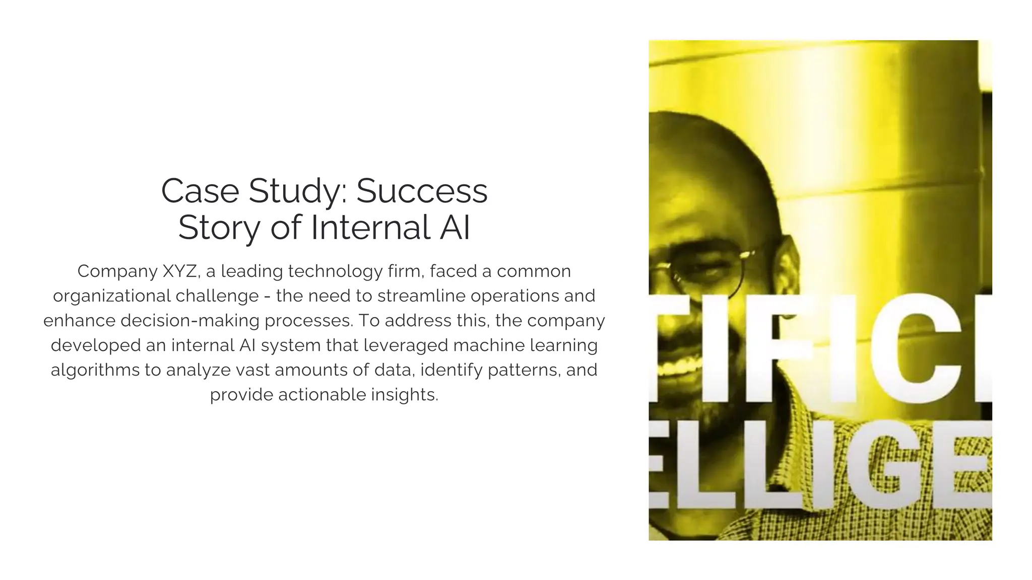 Benefits of Creating Your Own Internal AI as Part of a Center of ...